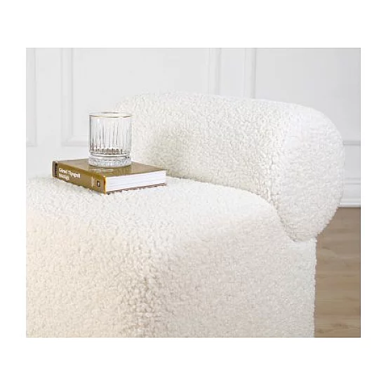 ATELIER DEL SOFA TABURE MONLIK KURK WHITE CENA