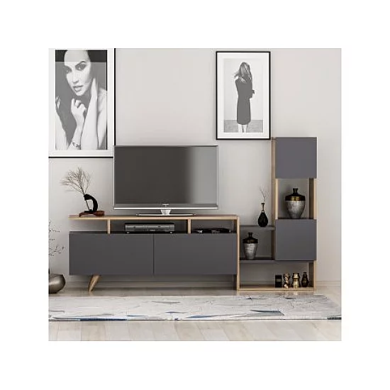 HANAH HOME TV POLICA TOWER CIRAGAN ANTHRACITE CENA