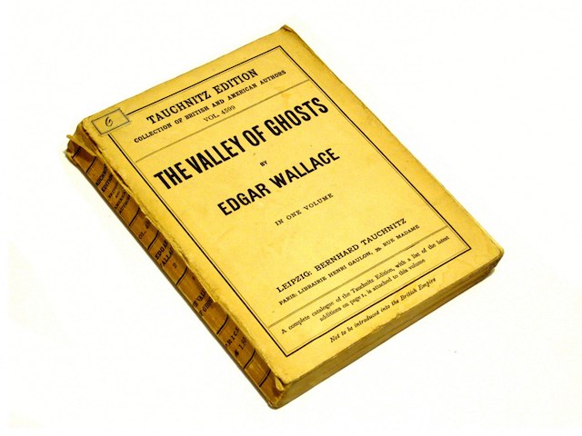Edgar Wallace - The Valley of Ghosts