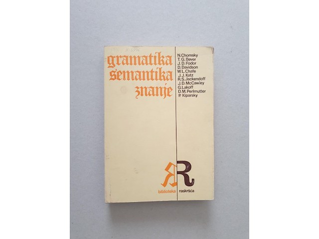 Gramatika, semantika, znanje