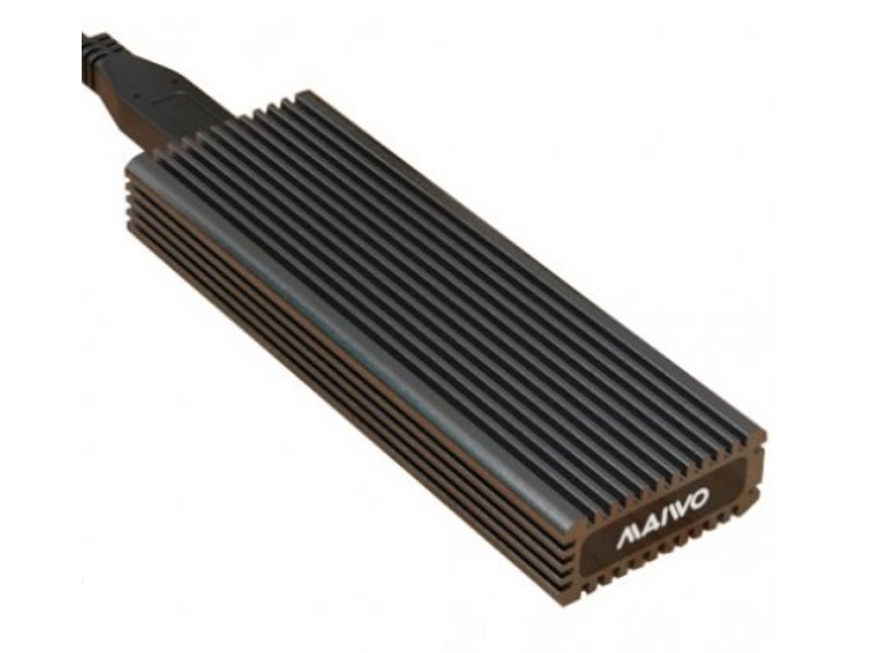 MAIWO EXTERNO KUĆIŠTE USB 3.2 ZA NVME I SATA M.2 SSD, SA USB 3.1 TIP C KABLOM K1687P2