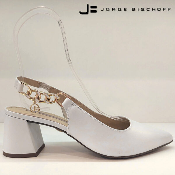 “Jorge Bischoff” bele sandale lanac