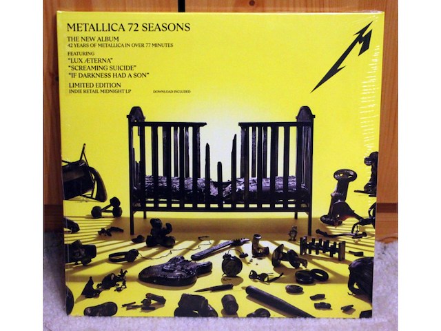 Metallica - 72 Seasons 2LP! NOVO! Limited