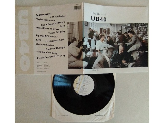 UB 40 THE BEST OF UK LP MINT