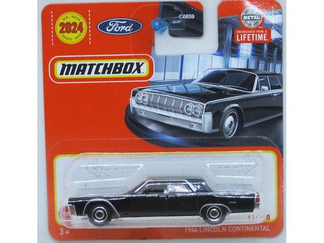 matchbox lincoln continental `64