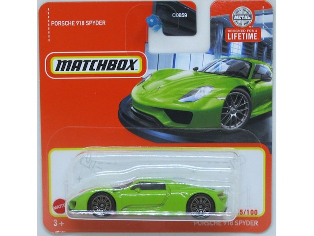 matchbox porsche 918 spyder