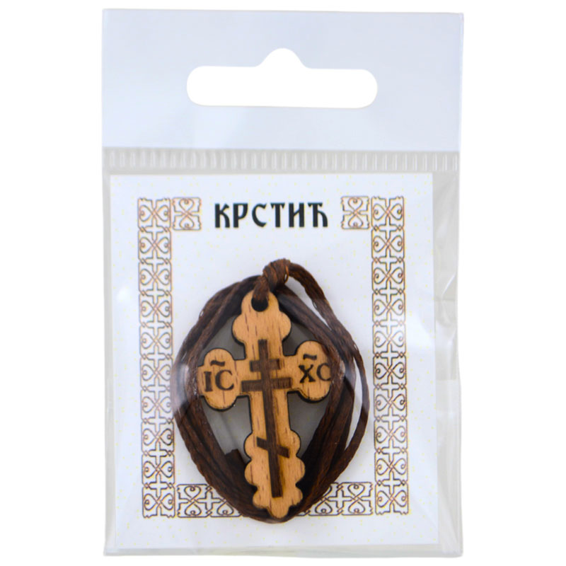 Drveni krstić (3,5x2,5) cm