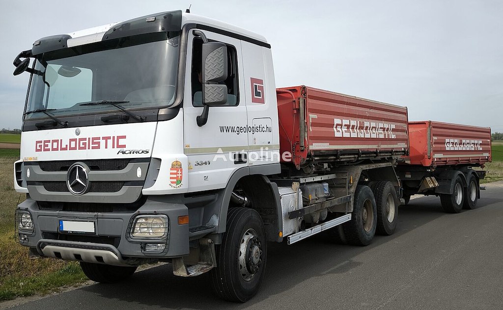 Mercedes-Benz Actros 3341 kiper + prikolica kiper