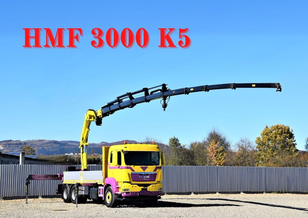 MAN TGS 28.440 kamion s ravnom platformom