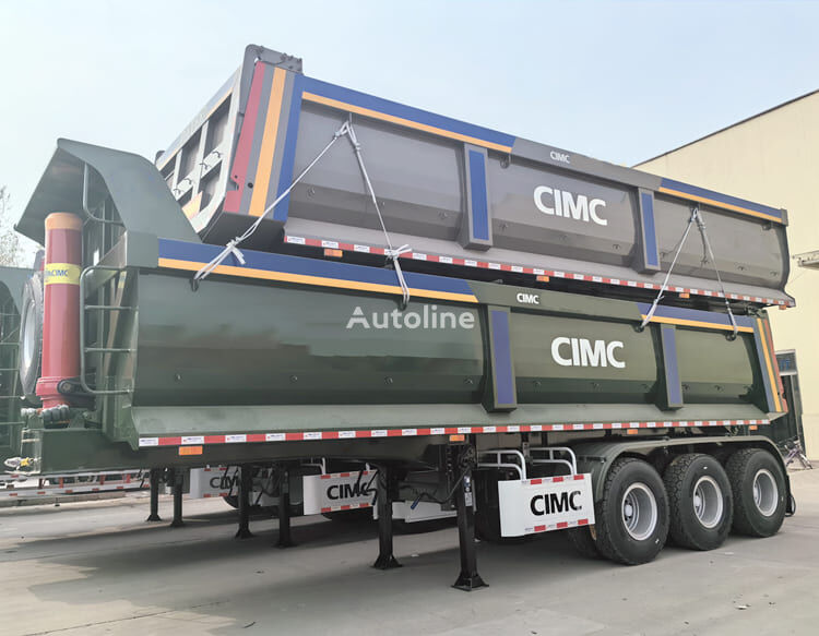 Nova CIMC 30 CBM Hydraulic Dump Trailer for Sale in Guyana poluprikolica kipera