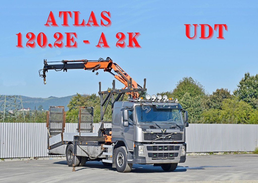 Volvo FM 340 Abschleppwagen 6,10m*ATLAS120.2E-A2K/FUNK šlep auto