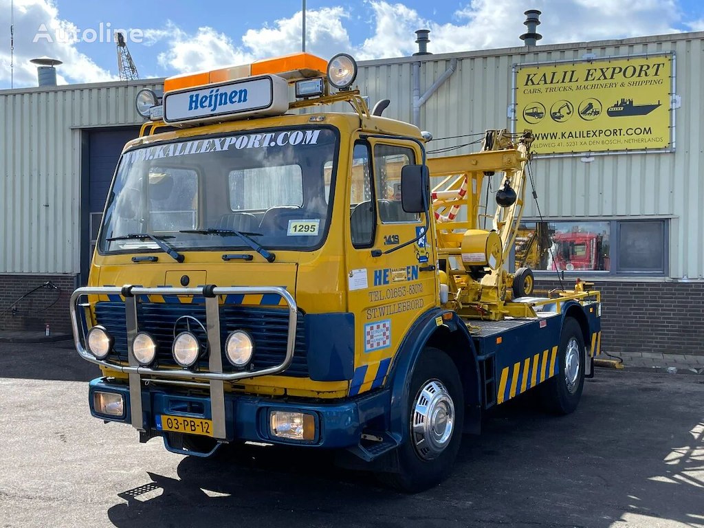 Mercedes-Benz 1419 Tow truck 3 Winch V6 Very Clean Condition šlep auto