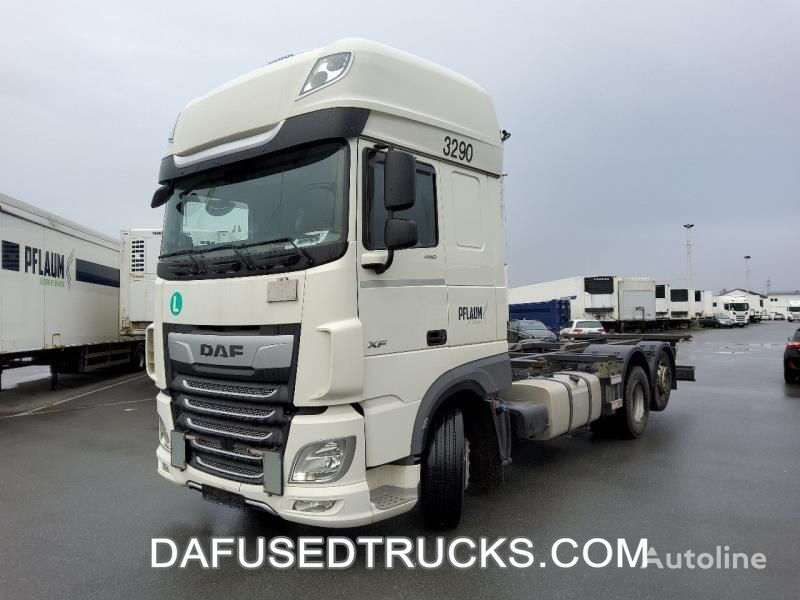 DAF FAN XF480 vozilo za prevoz kontejnera