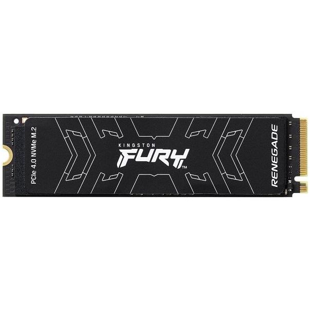 KINGSTON M.2 NVMe 4TB SSD, FURY Renegade, PCIe Gen 4x4, 3D TLC NAND, Read up to 7,300 MB/s, Write up to 7,000 MB/s, 2280