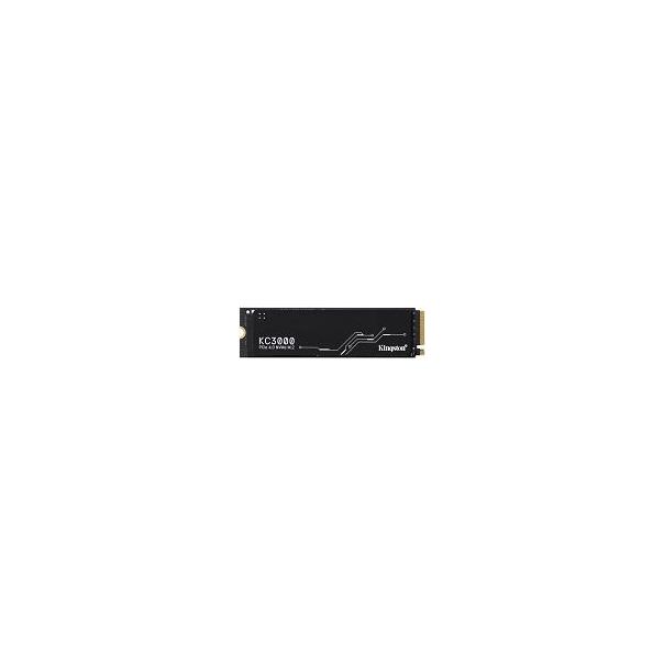 KINGSTON M.2 NVMe 2TB SSD, KC3000, PCIe Gen 4x4, 3D TLC NAND, 7,000MB/s Read, 7,000MB/s Write, 2280