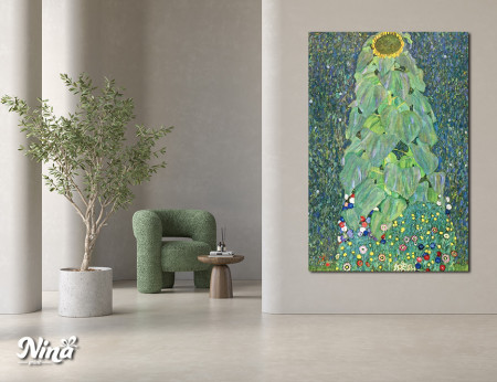 Gustav Klimt Sonnenblume RP088