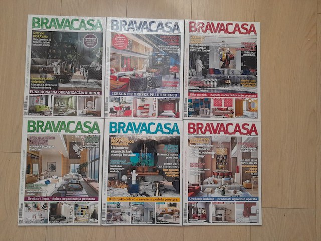 Brava Casa - 6 časopisa - NOVO!