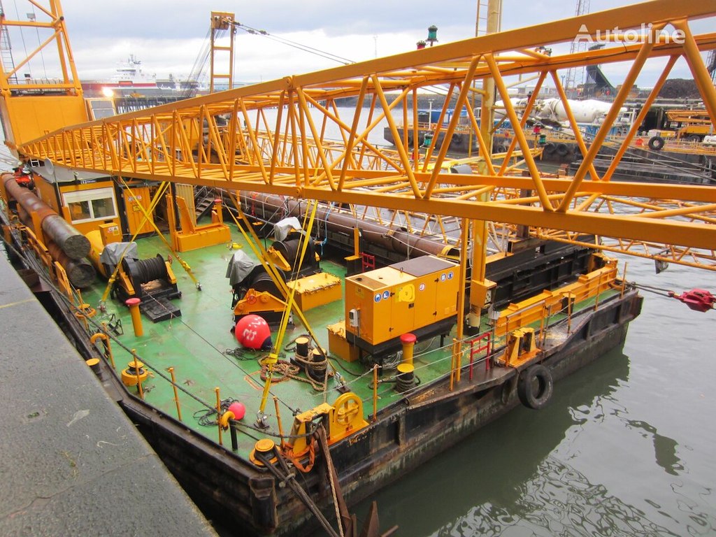 ABC Pontoon with Sanders & Zoon crane ostali vodeni transport