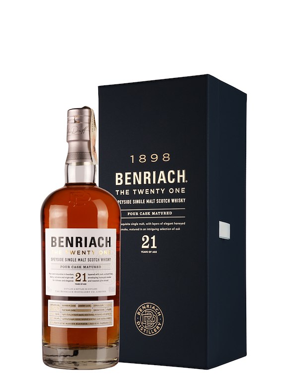 Whisky Benriach 21 Yo 0,70 l