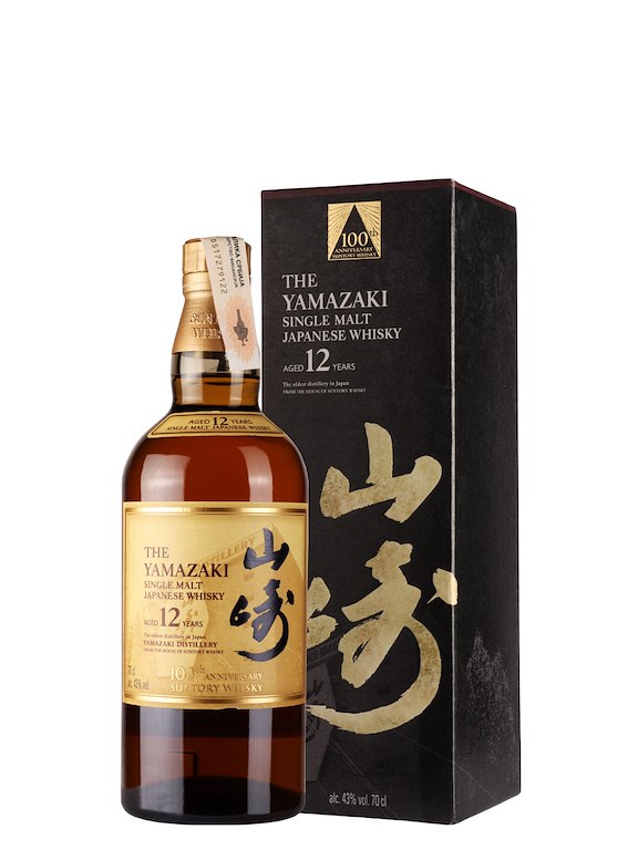 Whisky Yamazaki 12 Yo 100YAnniversary 0,7l