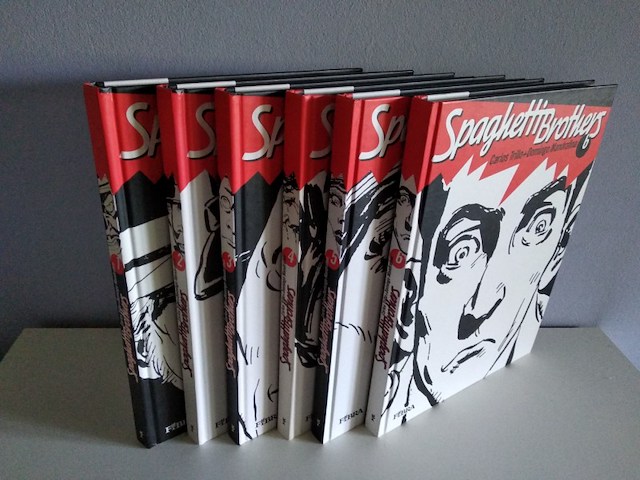 Spaghetti Brothers, 1 izdanje, komplet 1-6, Fibra
