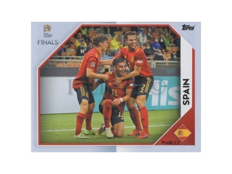 SLICICE ROAD UEFA NATIONS LEAGUE FINALS SPAIN 236 TOPPS