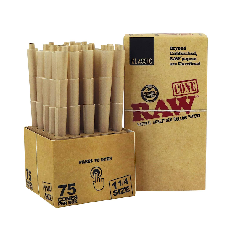 RAW CONES 1 1/4 – 75 kom