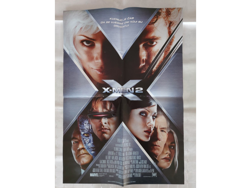 X-men 2 - plakat za film