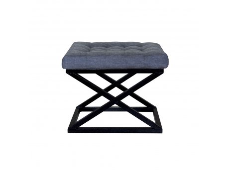 Atelier del Sofa Tabure Capraz Black Blue