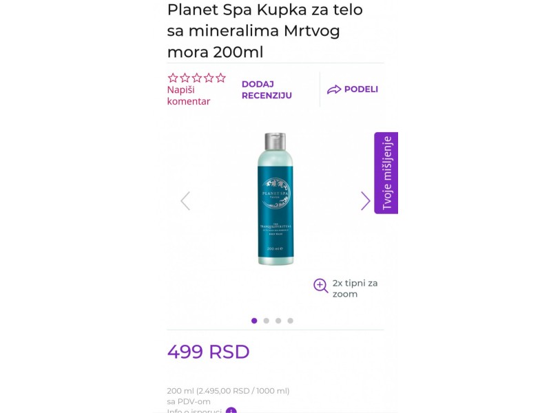 Avon Planet Spa kupka -novo*akcija