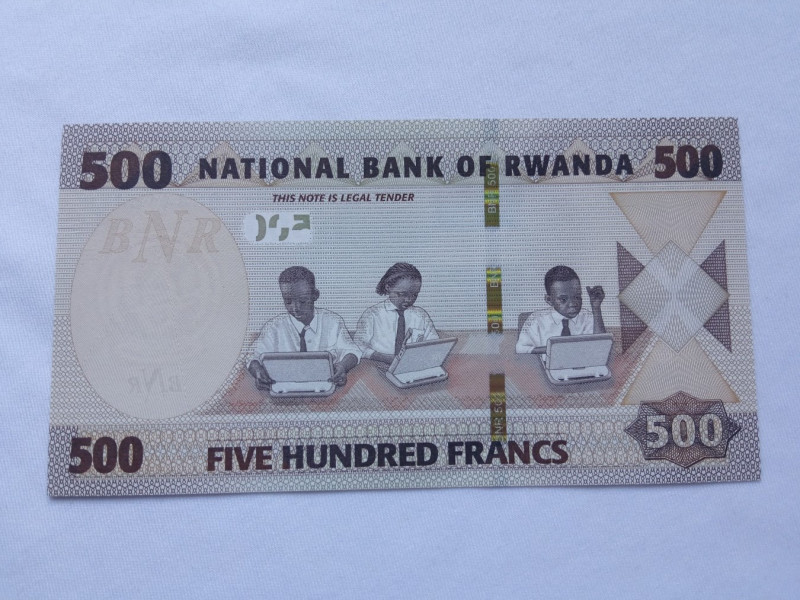 Ruanda 500 franaka,2019 god.UNC,retko