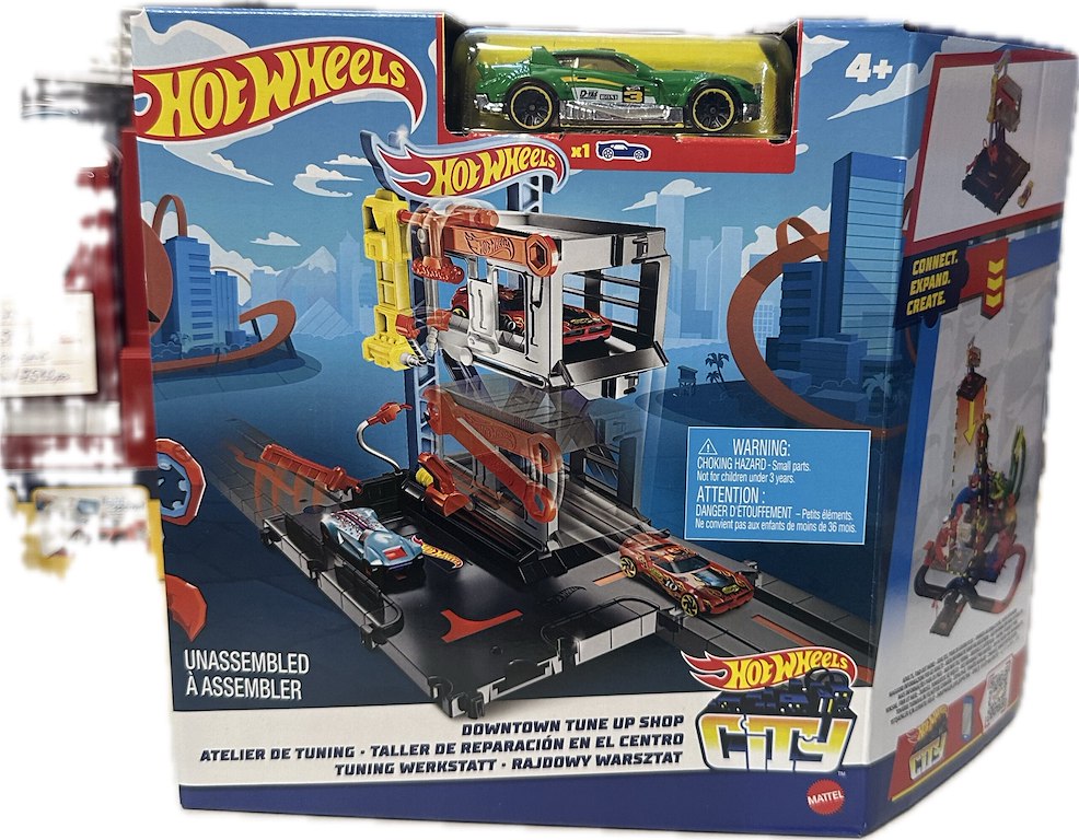 Downtown Tune Up Shop Hot Wheels
