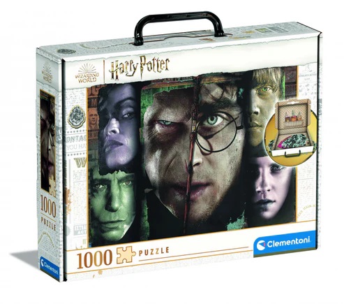 Clementoni slagalica Harry Potter Faces 1000 delova (Case Edition)