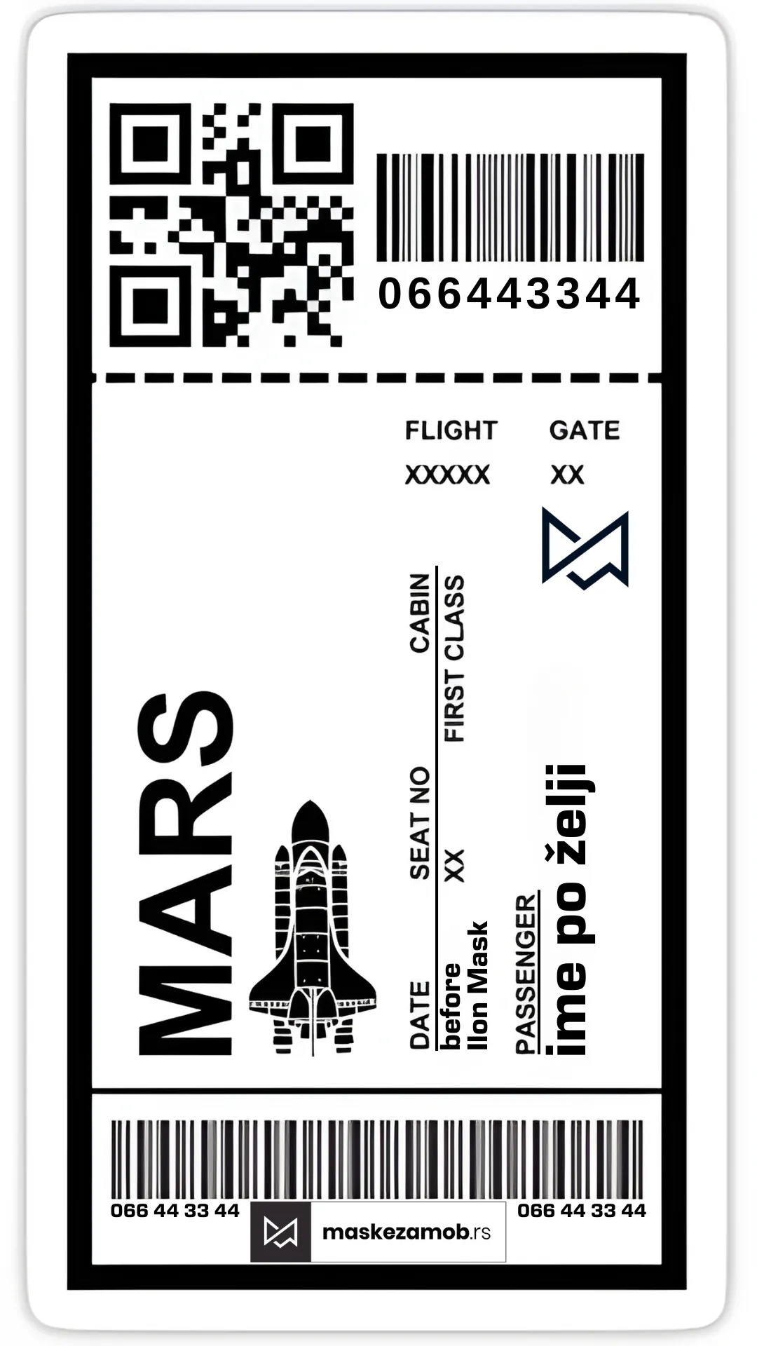 Karta za Mars