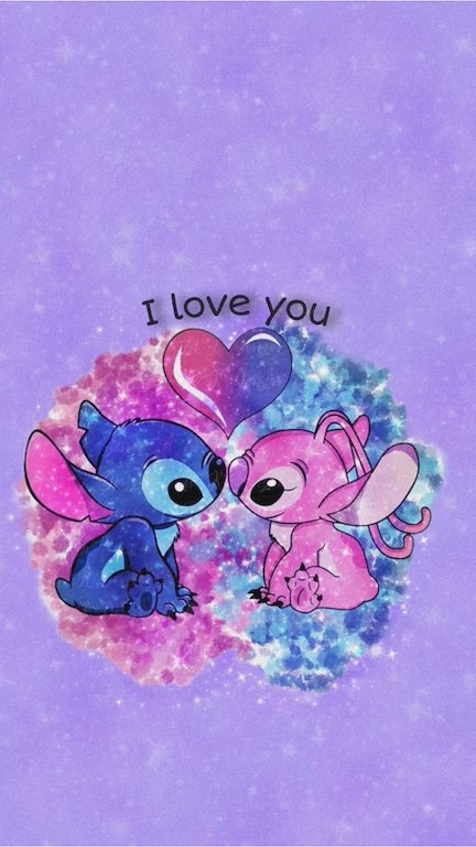 Stitch I love you