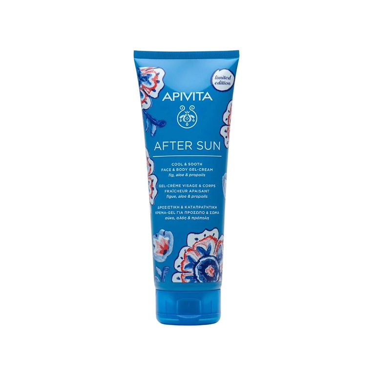 APIVITA AFTER SUN Gel Krema Posle Sunčanja za Lice i Telo sa Alojom i Propolisom 200 mL