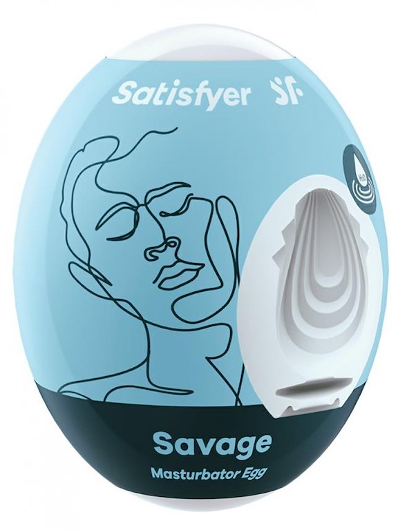 Satisfyer Masturbator - Egg Savage