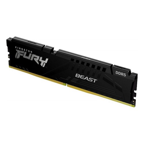 Kingston 16GB (1x16GB) DDR5 6000MT/s CL30 FURY Beast Black EXPO DIMM memorija | KF560C30BBE-16