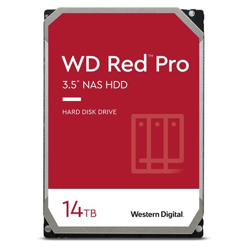 Western Digital 14TB WD Red Pro 3.5″ NAS HDD/Hard disk | WD142KFGX