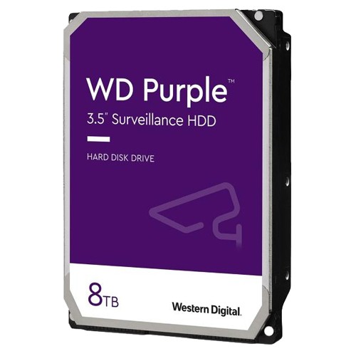 Western Digital 8TB WD Purple 3.5″ SATA HDD/ hard disk za video nadzor | WD85PURZ