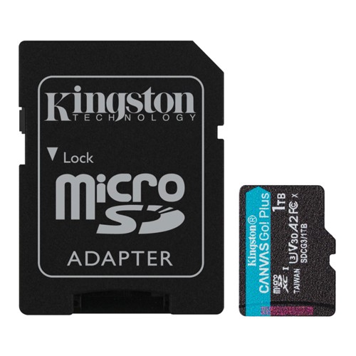 Kingston 1TB microSDXC Canvas Go Plus memorijska kartica | SDCG3/1TB