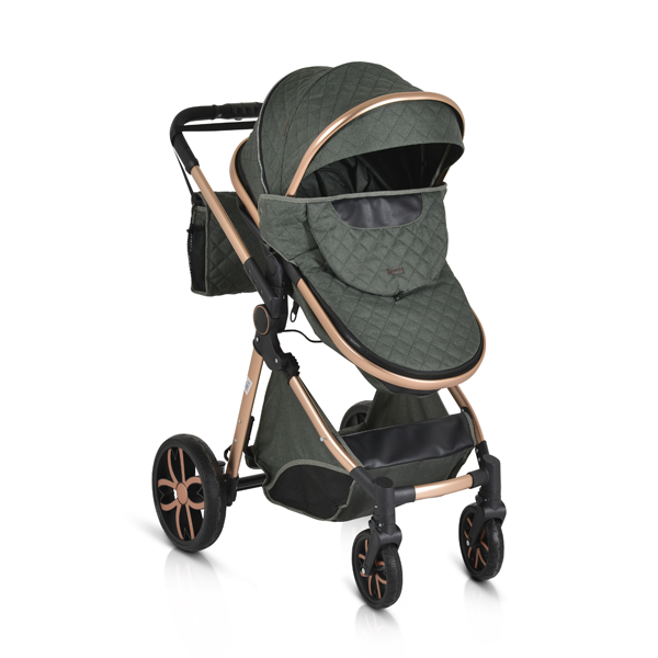 Cangaroo Kombinovana kolica za bebe Alma Green CAN6106