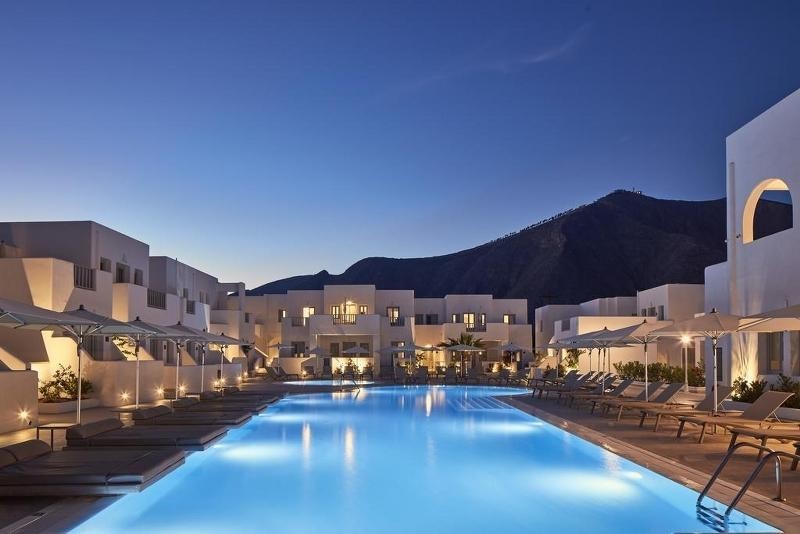 HOTEL AQUA BLUE 4* - Perisa / Santorini