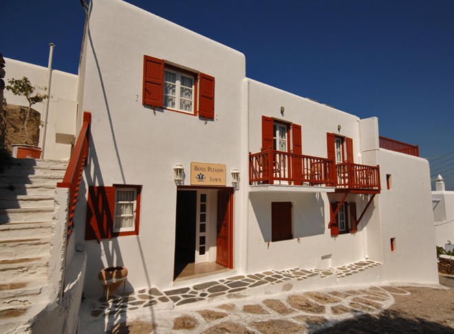 HOTEL PETASOS TOWN 3* - grad Mikonos / Mikonos