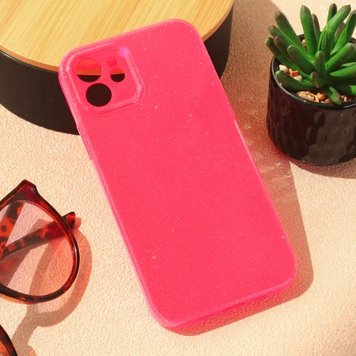 Futrola - maska Sparkle Dust za iPhone 12 6.1 pink