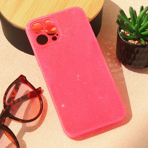 Futrola - maska Sparkle Dust za iPhone 12 Pro Max 6.7 pink