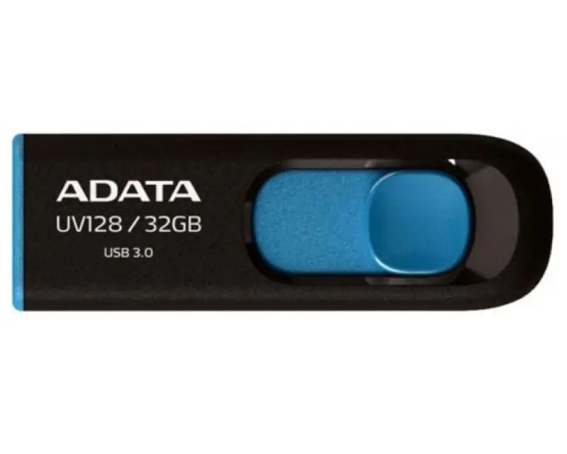 A-DATA USB flash 32GB 3.1 AUV128-32G-RBE crno-plavi