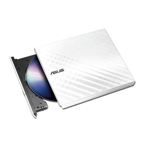 ASUS Eksterni DVD rezač USB DVD+-R/RW SDRW-08D2S-U Slim beli