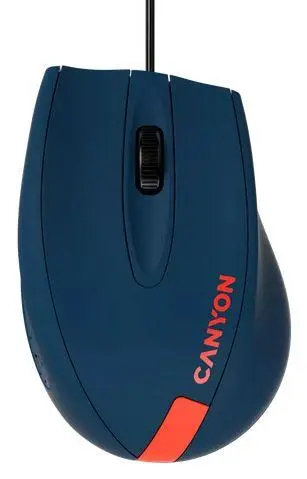 CANYON CNE-CMS11BR Optički miš, 1000dpi, Plavo-crveni