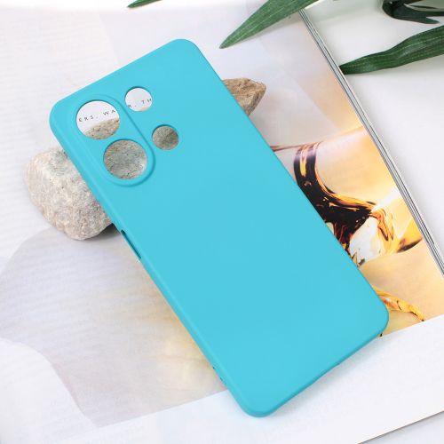 Futrola - maska Teracell Soft Velvet za Xiaomi Redmi Note 13 4G (EU) mint